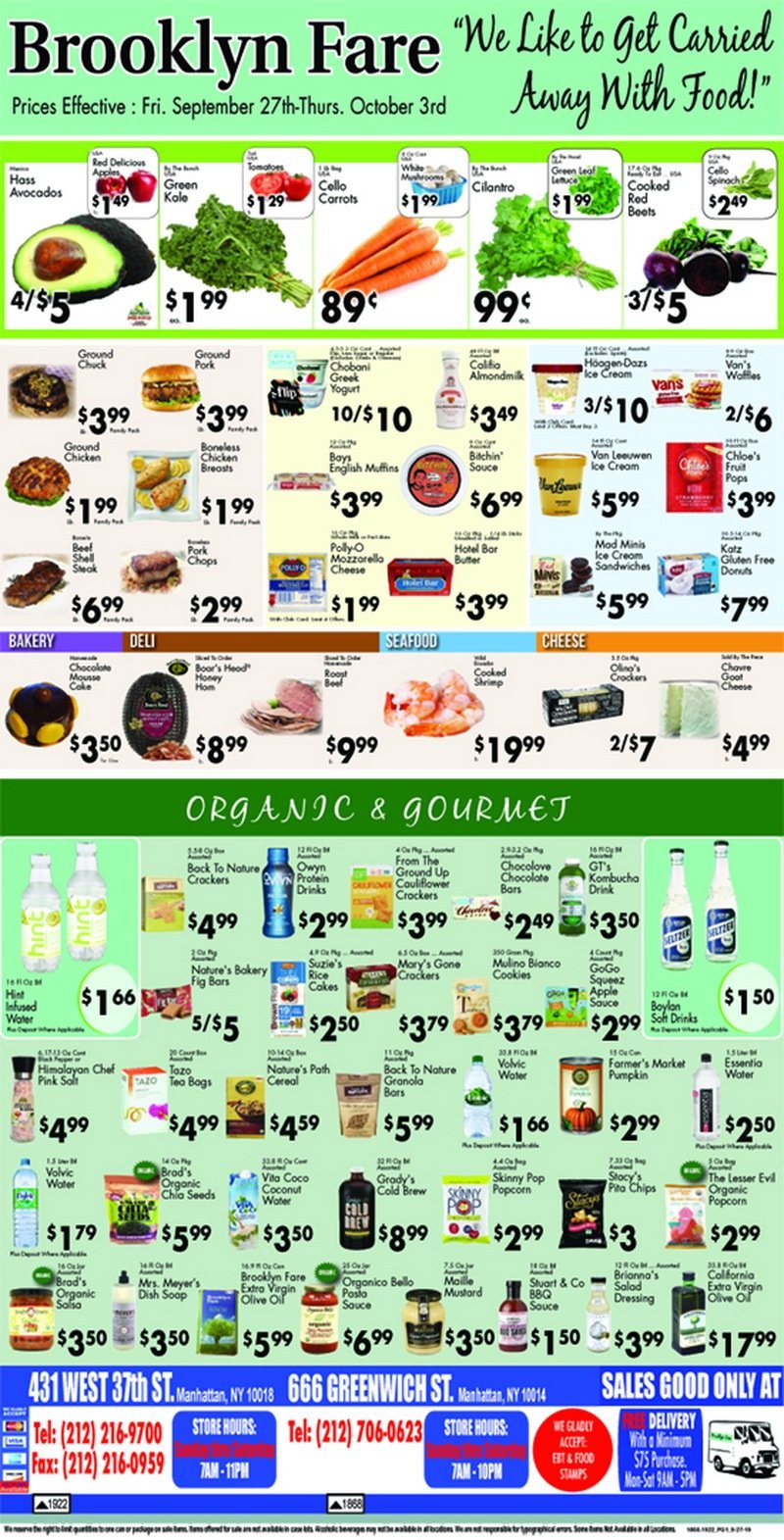 Key Food Weekly Ad Sep 27 – Oct 03, 2019