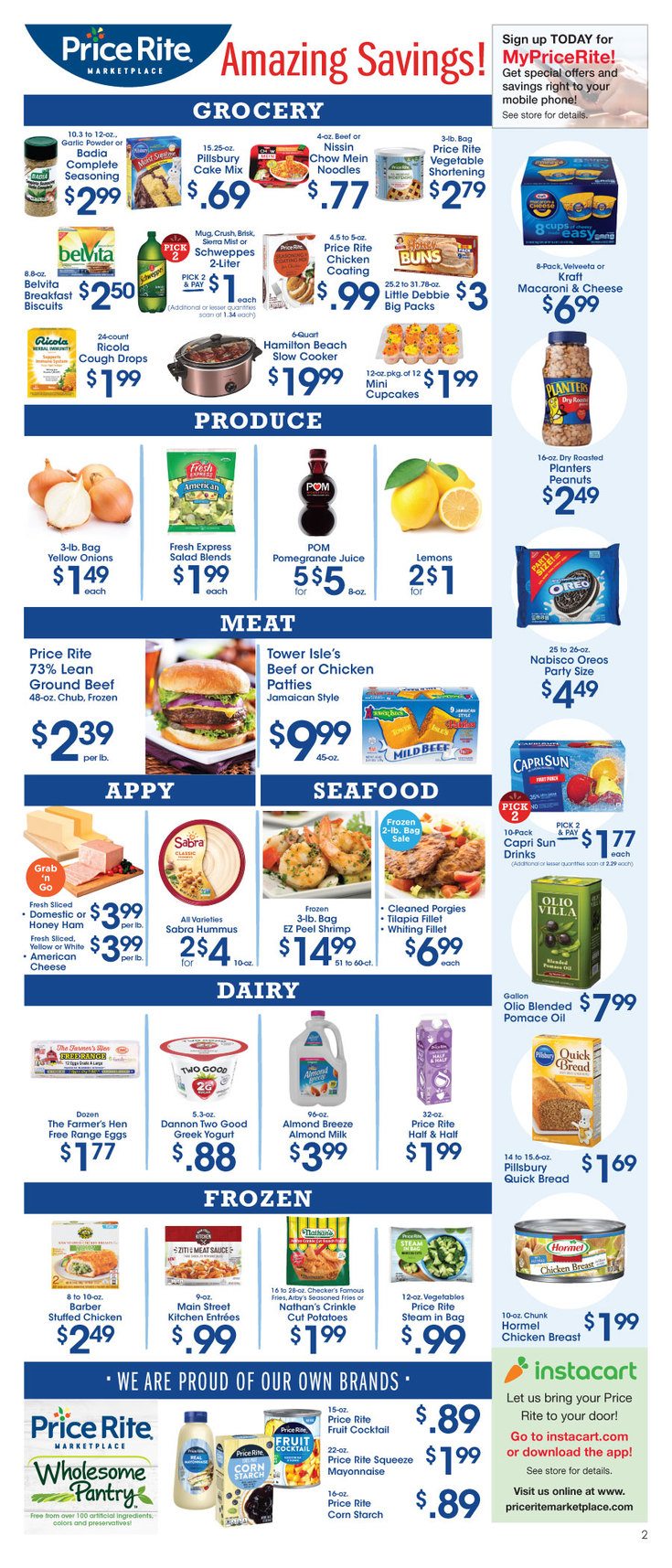 Price Rite Weekly Ad Sep 20 – Sep 26, 2019