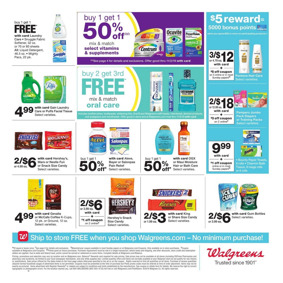 Walgreens Weekly Ad Sep 29 – Oct 5, 2019
