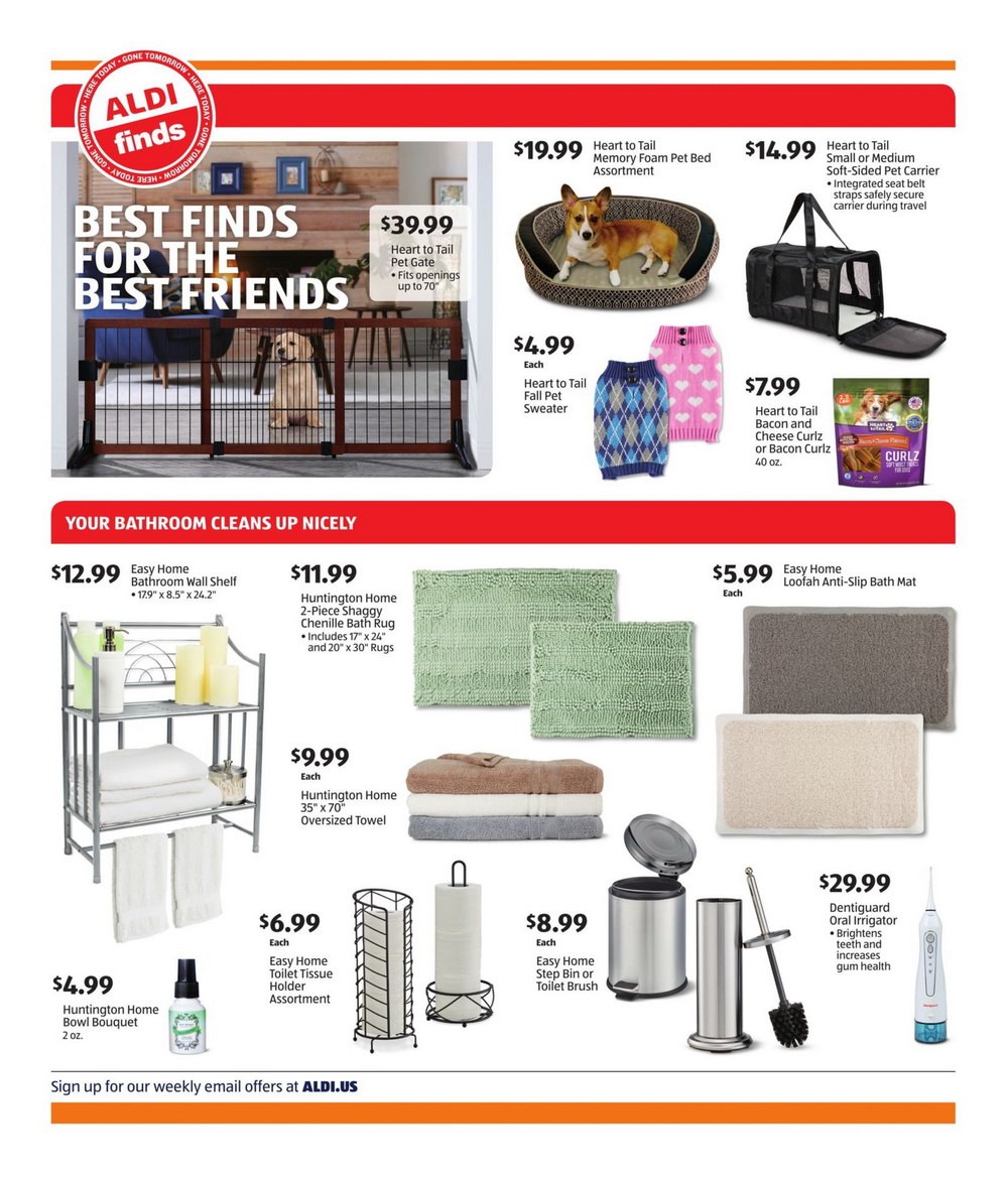 Aldi Weekly Ad Oct 20 – Oct 26, 2019