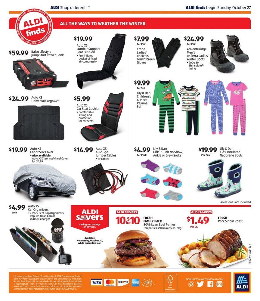 ALDI Weekly Ad Oct 27 – Nov 03, 2019