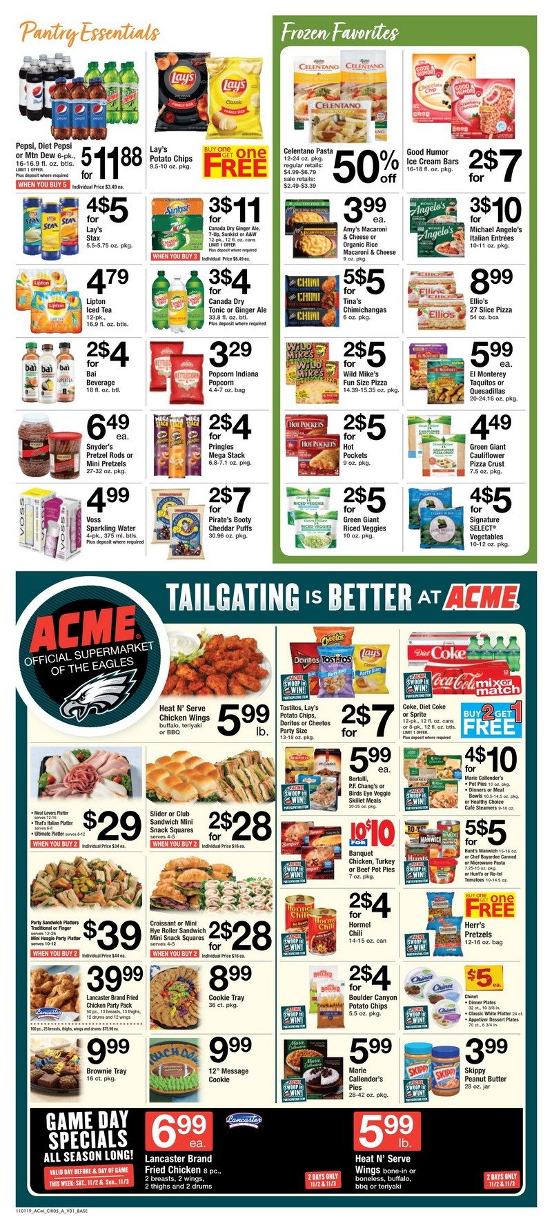 Acme Weekly Ad Nov 01 – Nov 07, 2019