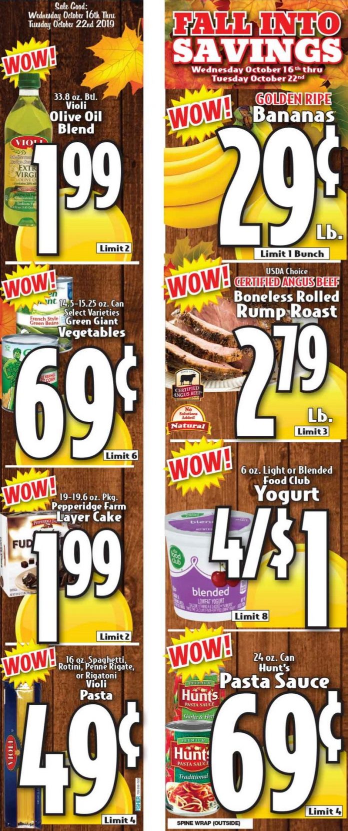 Butera Weekly Ad Oct 16 – Oct 22, 2019