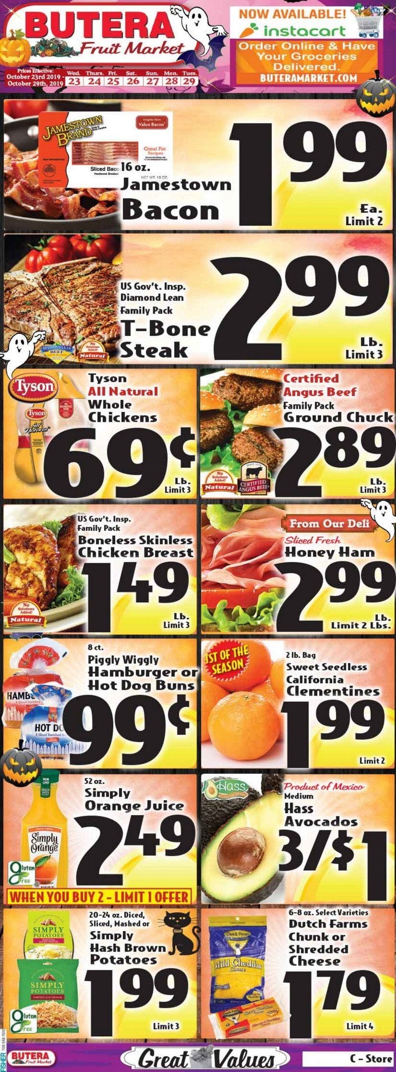 Butera Weekly Ad Oct 23 – Oct 29, 2019