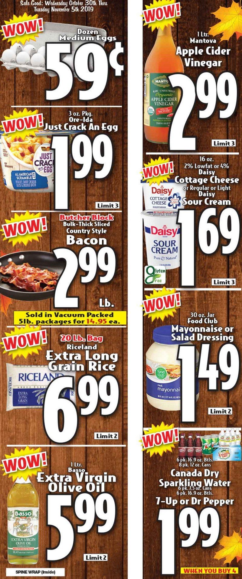 Butera Weekly Ad Oct 30 – Nov 05, 2019