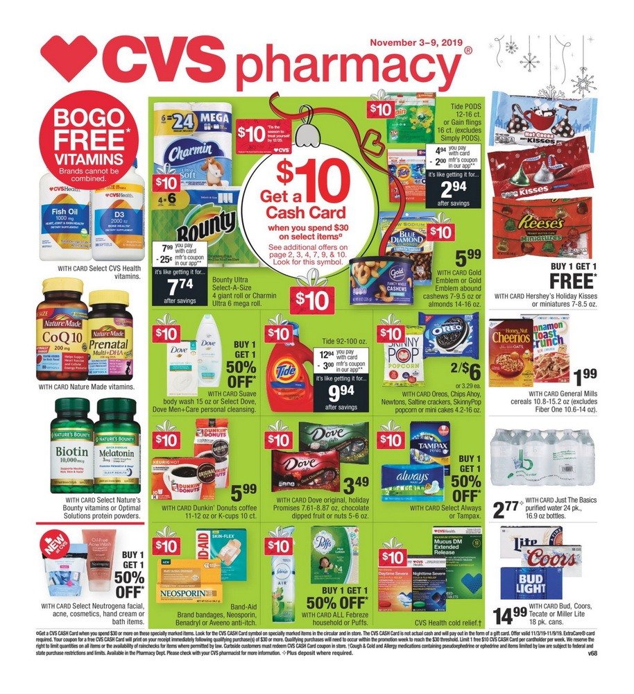 CVS Weekly Ad Nov 03 – Nov 09, 2019