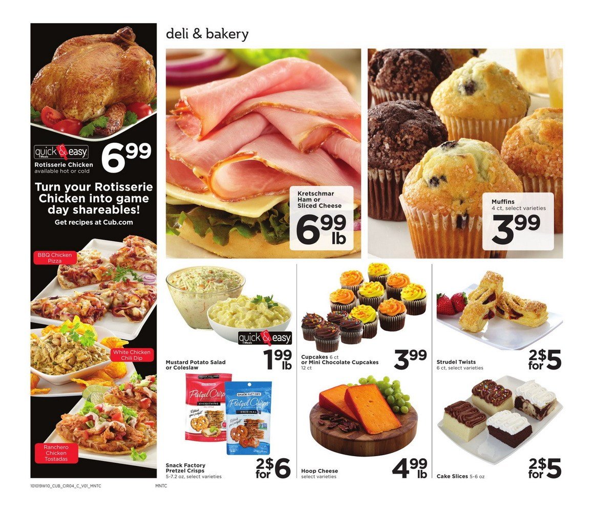 Cub Foods Weekly Ad Oct 10 – Oct 16, 2019