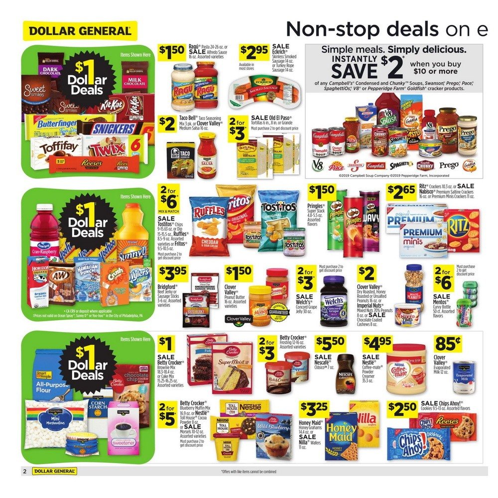 Dollar General Weekly Ad Oct 6 – Oct 12, 2019