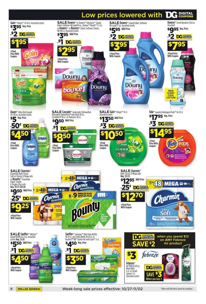 Dollar General Weekly Ad Oct 27 – Nov 02, 2019
