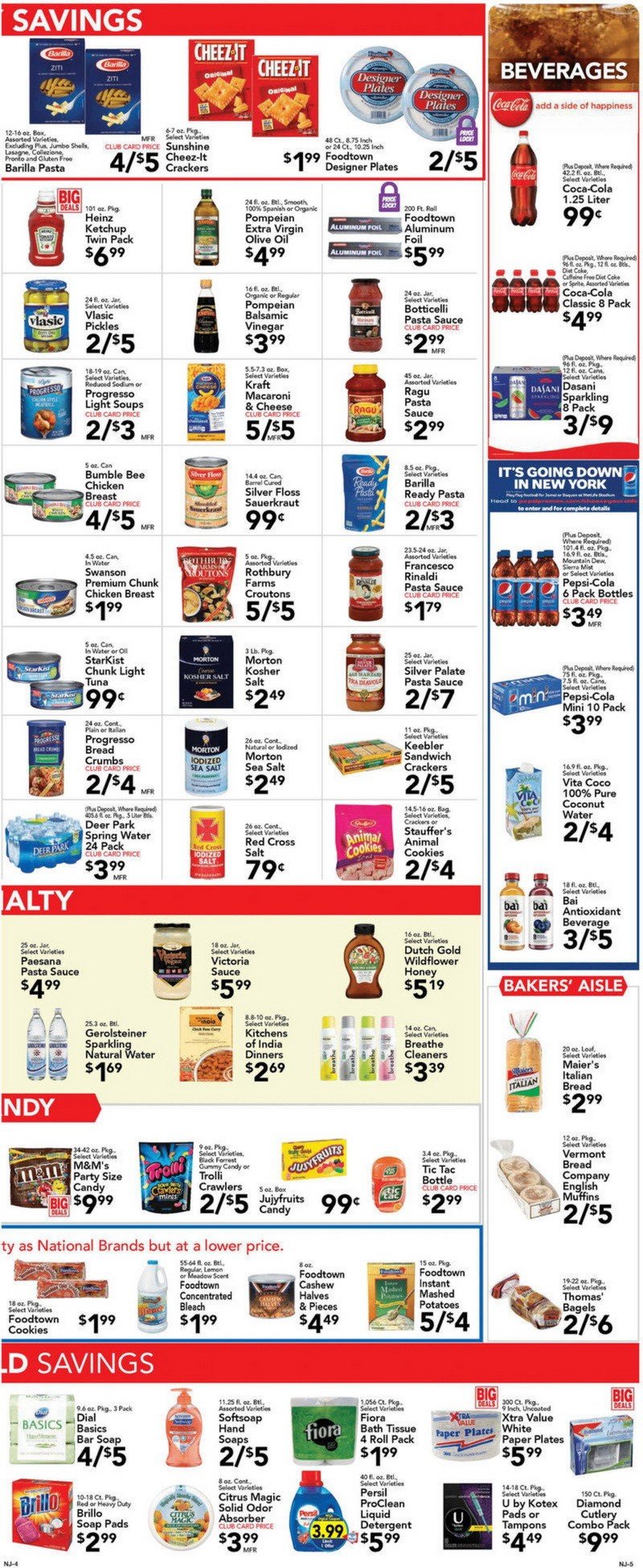 Foodtown Weekly Ad Oct 25 – Oct 31, 2019