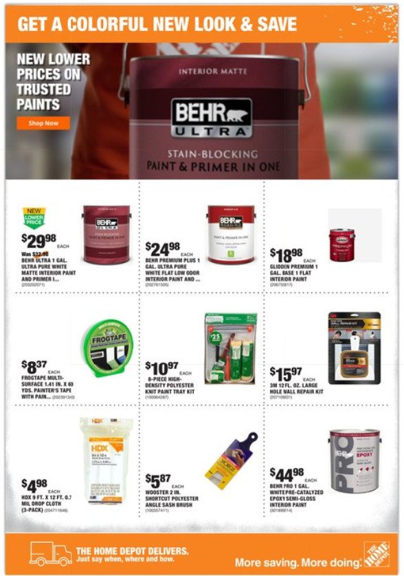Home Depot Weekly Ad Oct 17 – Oct 24, 2019