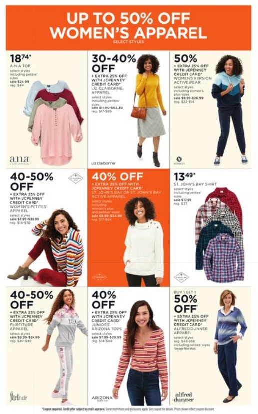 JCPenney Special Ad Sale Oct 28 – Oct 31, 2019