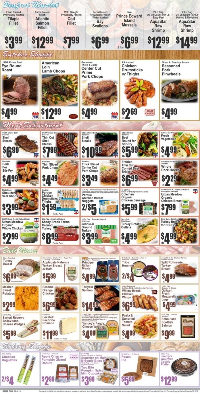 Key Food Weekly Ad Nov 01 – Nov 07, 2019