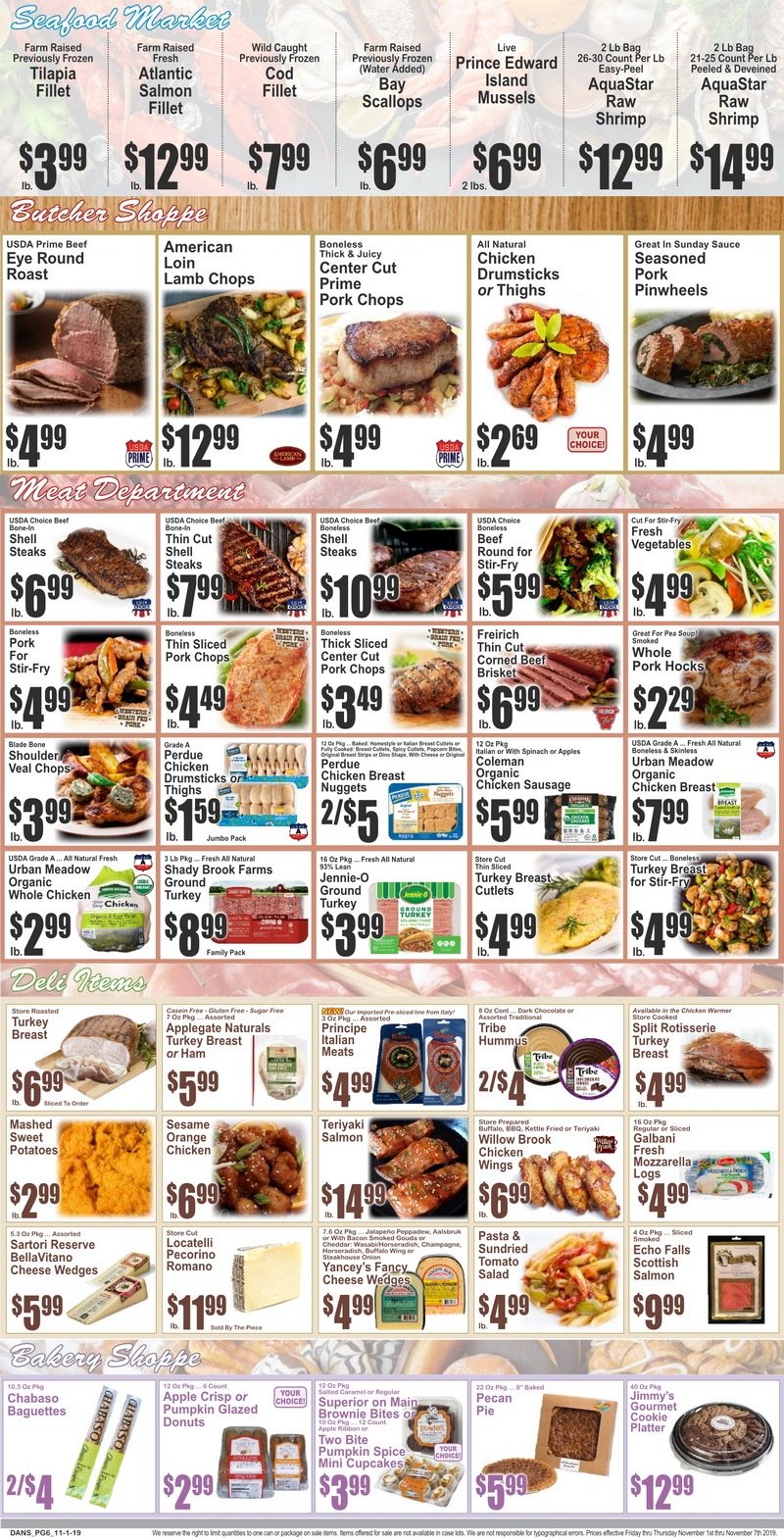 Key Food Weekly Ad Nov 01 – Nov 07, 2019