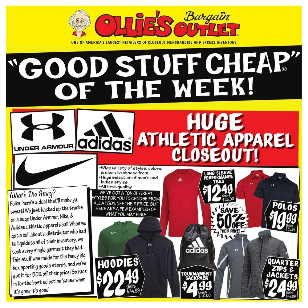 Ollie's Weekly Ad Oct 17 – Oct 23, 2019