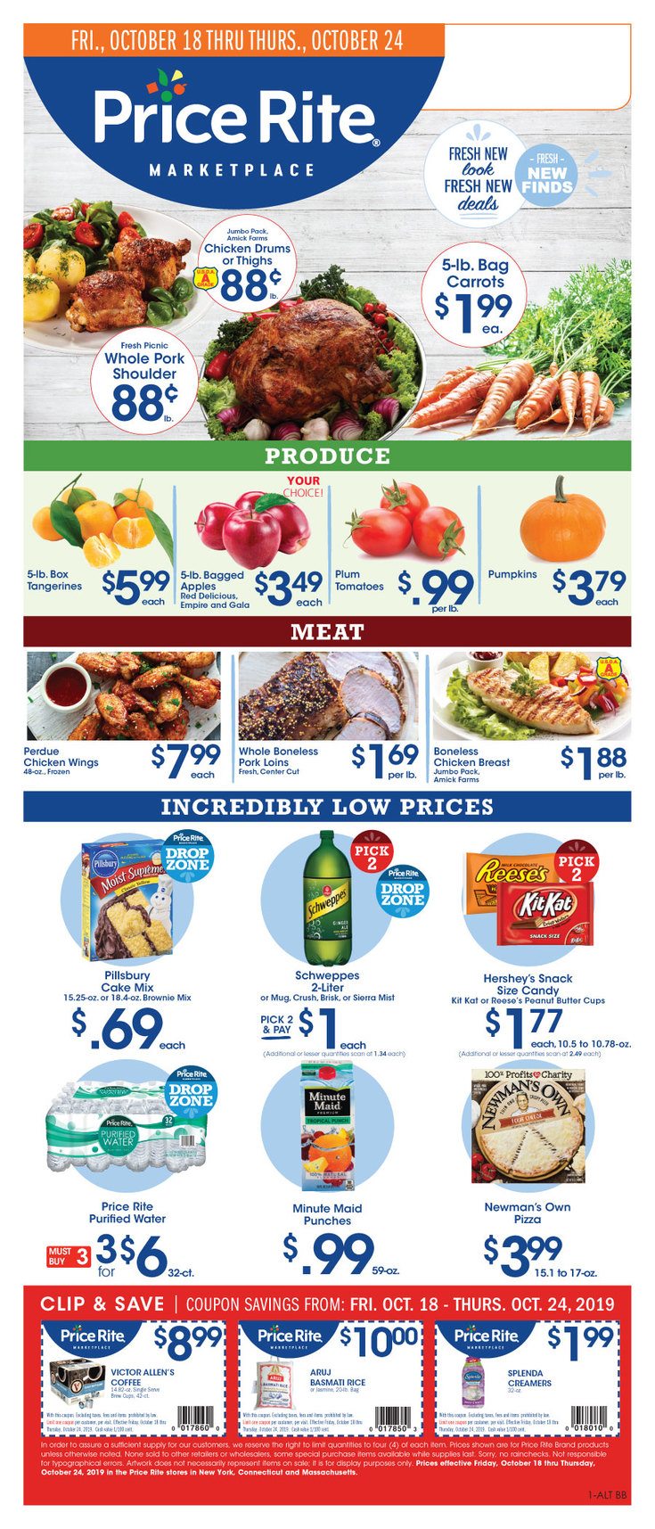 Price Rite Weekly Ad Oct 18 – Oct 24, 2019