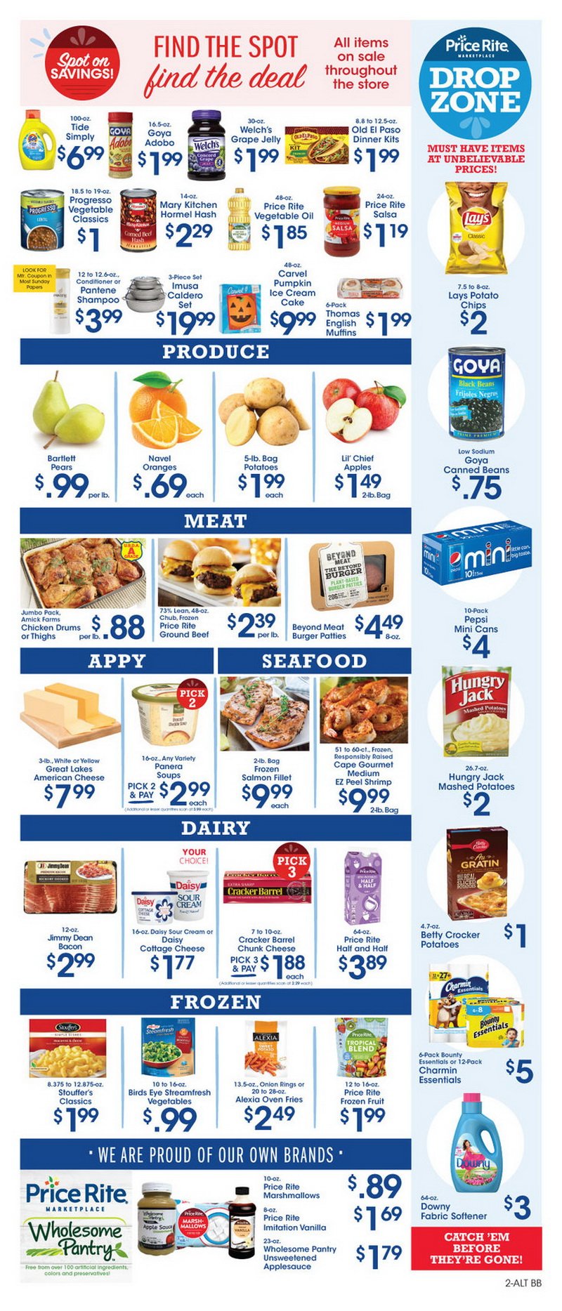 Price Rite Weekly Ad Oct 25 – Oct 31, 2019