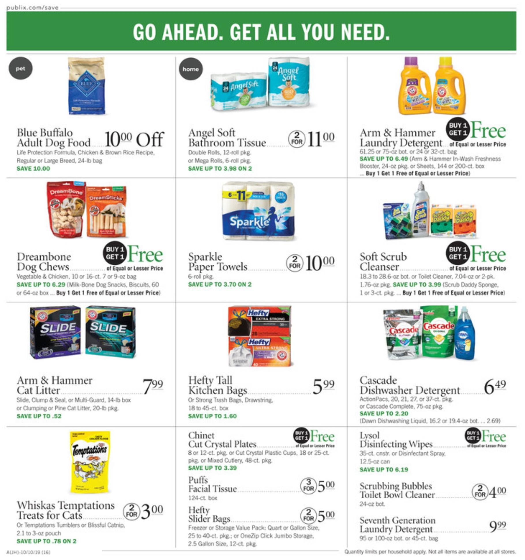 Publix Weekly Ad Oct 9 – Oct 15, 2019