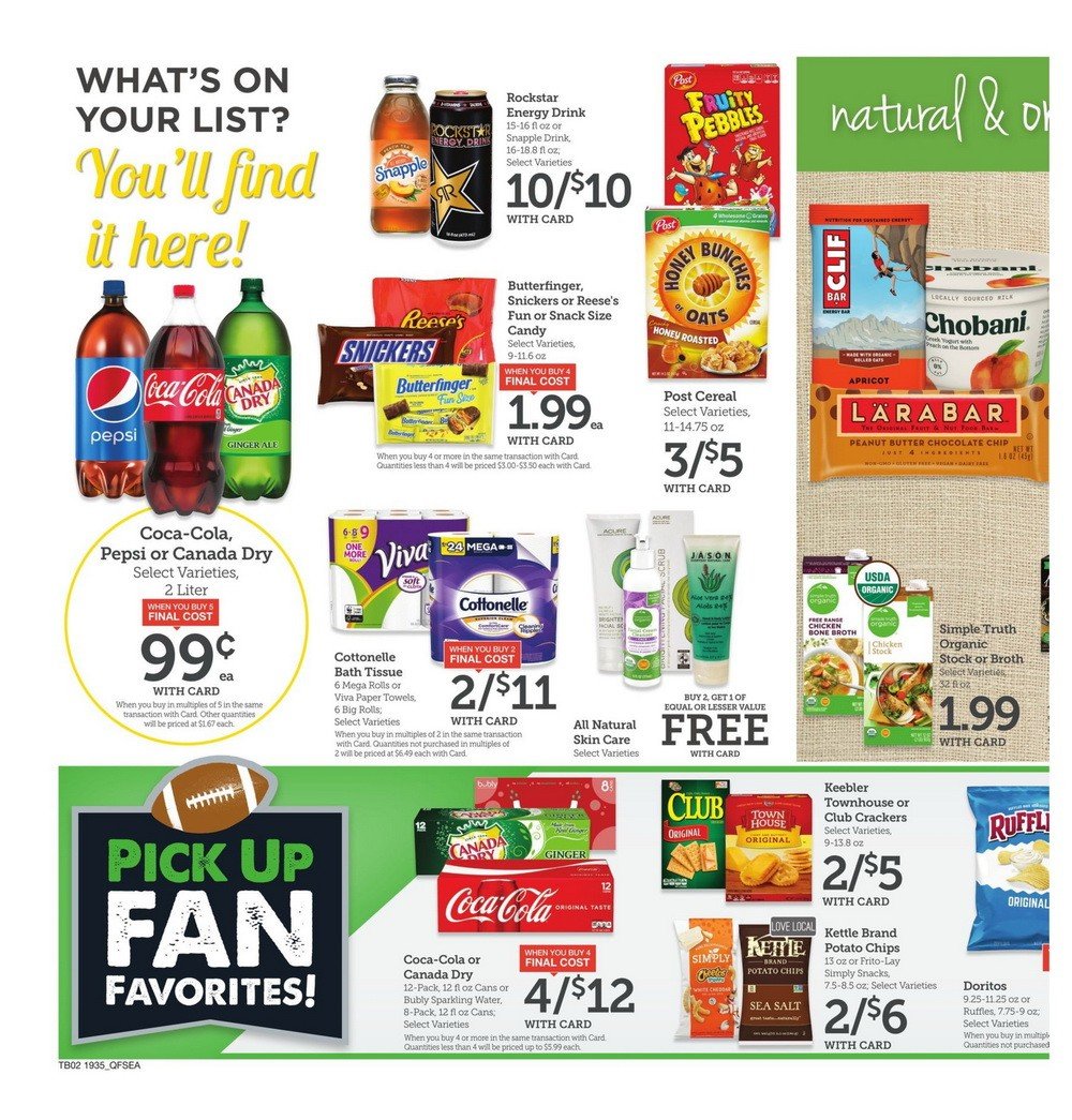 QFC Weekly Ad Oct 02 – Oct 08, 2019