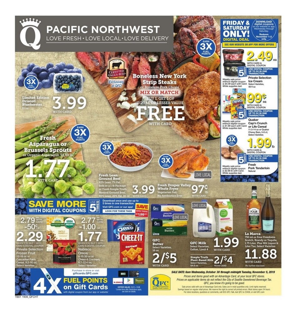 QFC Weekly Ad Oct 30 – Nov 05, 2019