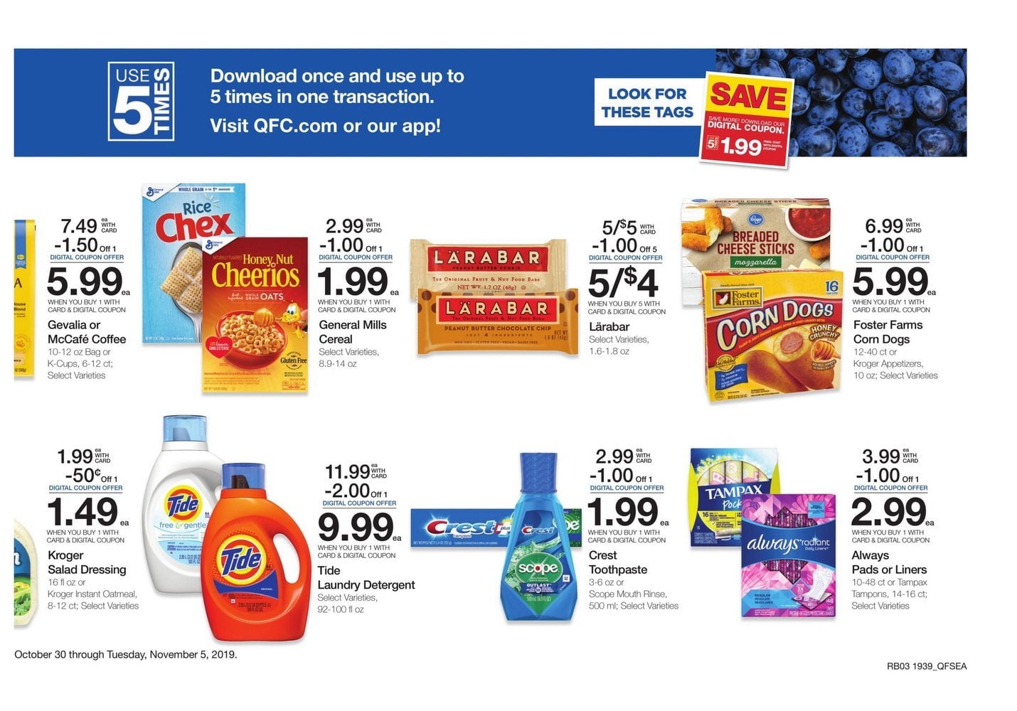 QFC Weekly Ad Oct 30 – Nov 05, 2019