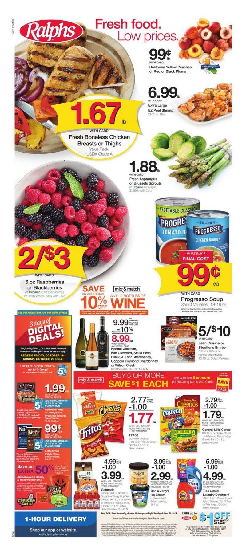 Ralphs Weekly Ad Oct 16 – Oct 22, 2019