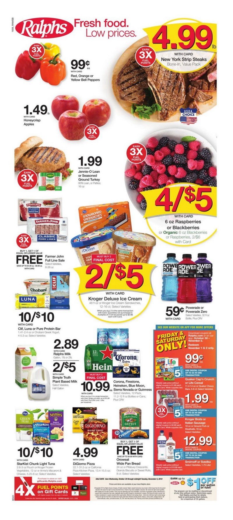 Ralphs Weekly Ad Oct 30 – Nov 05, 2019