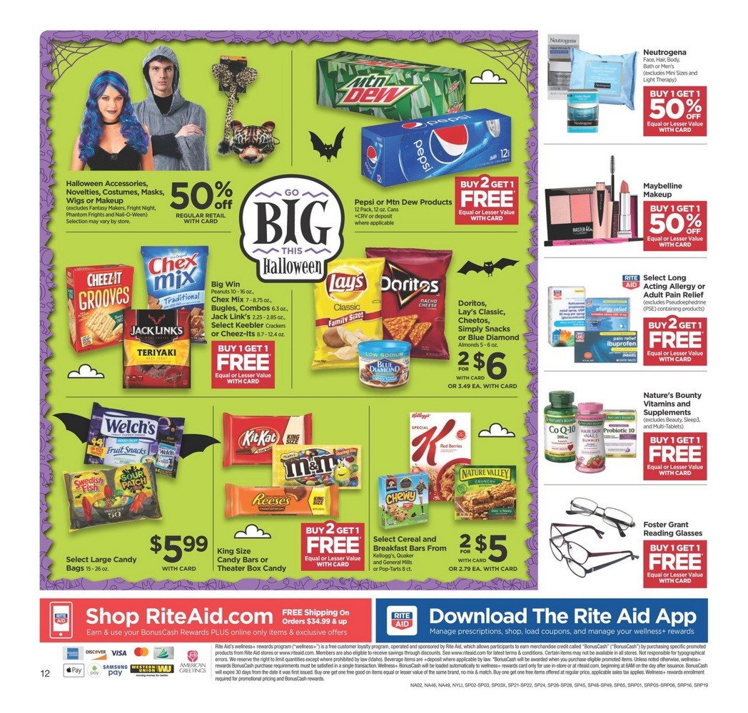 Rite Aid Weekly Ad Oct 27 – Nov 02, 2019