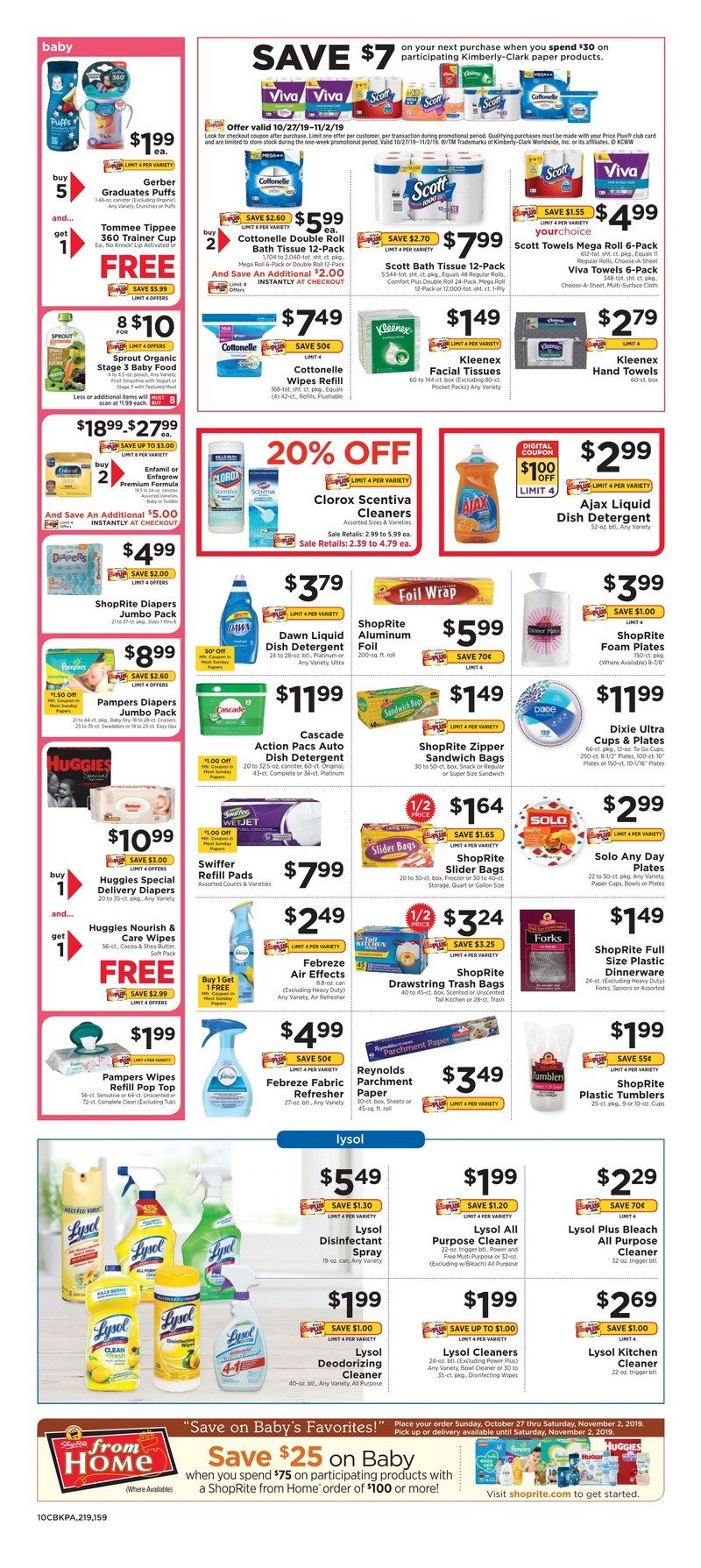 ShopRite Weekly Ad Oct 27 – Nov 02, 2019