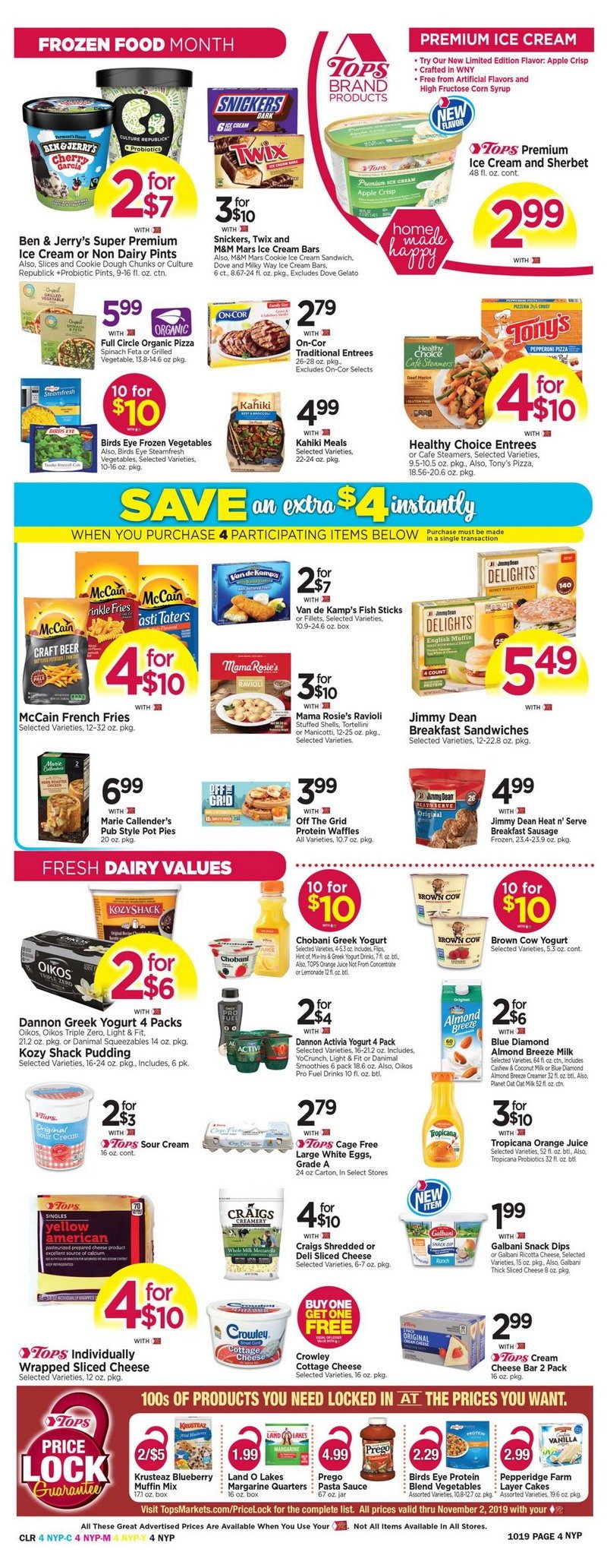 Tops Weekly Circular Oct 13– Oct 19, 2019