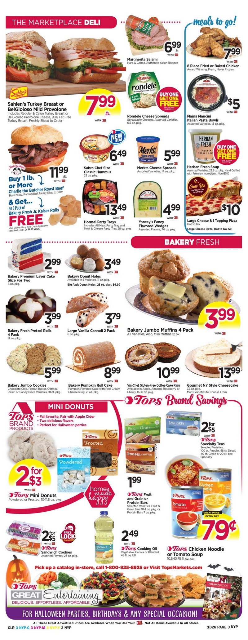 Tops Weekly Circular Oct 20 – Oct 26, 2019