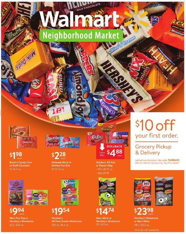 Walmart Weekly Ad Oct 13 – Oct 31, 2019