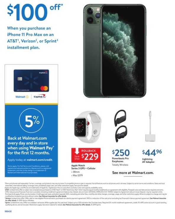 Walmart Weekly Ad Oct 13 – Oct 31, 2019