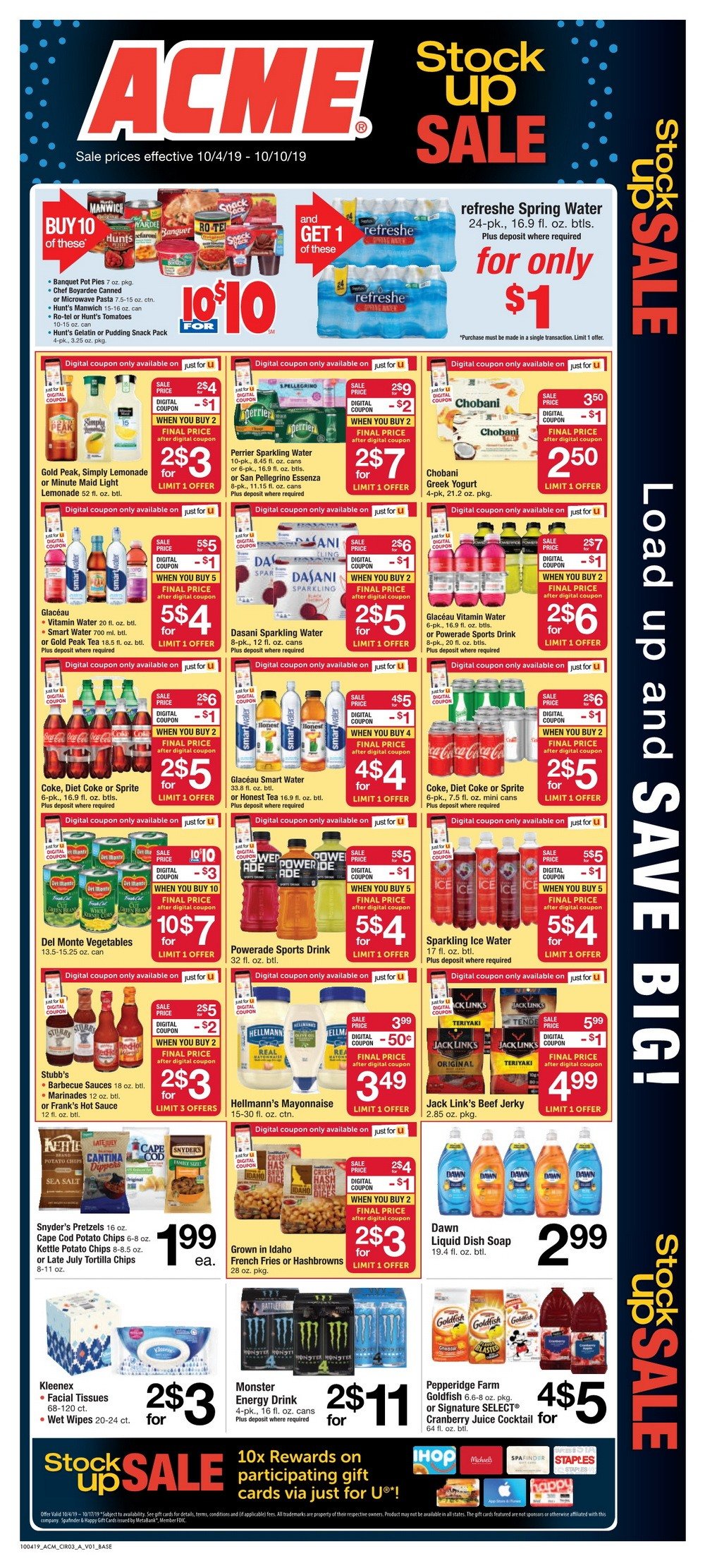 Acme Weekly Ad Oct 4 – Oct 10, 2019