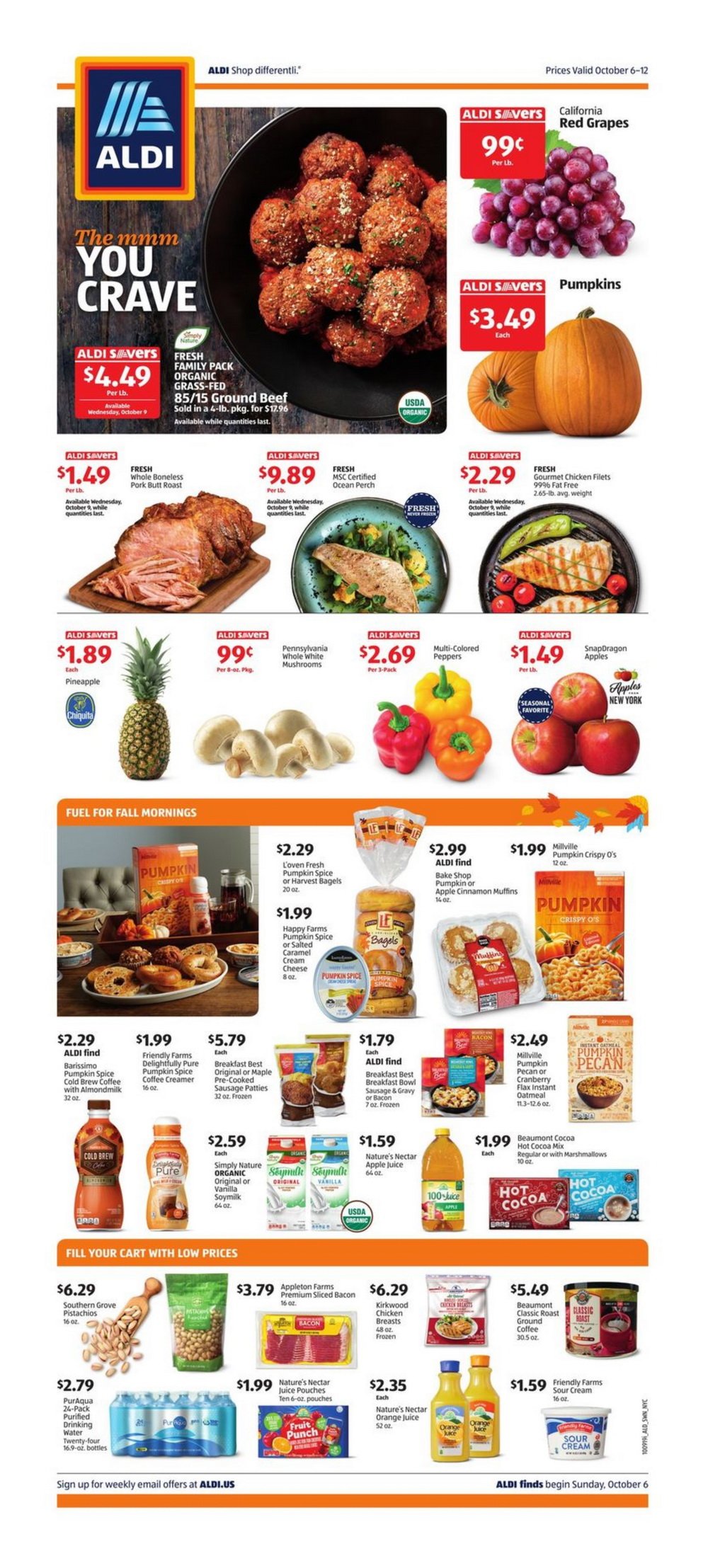 Aldi Weekly Ad Oct 6 – Oct 12, 2019