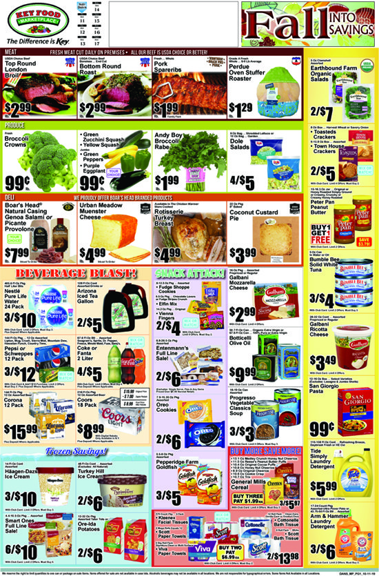 Key Food Weekly Ad Oct 11 – Oct 17, 2019