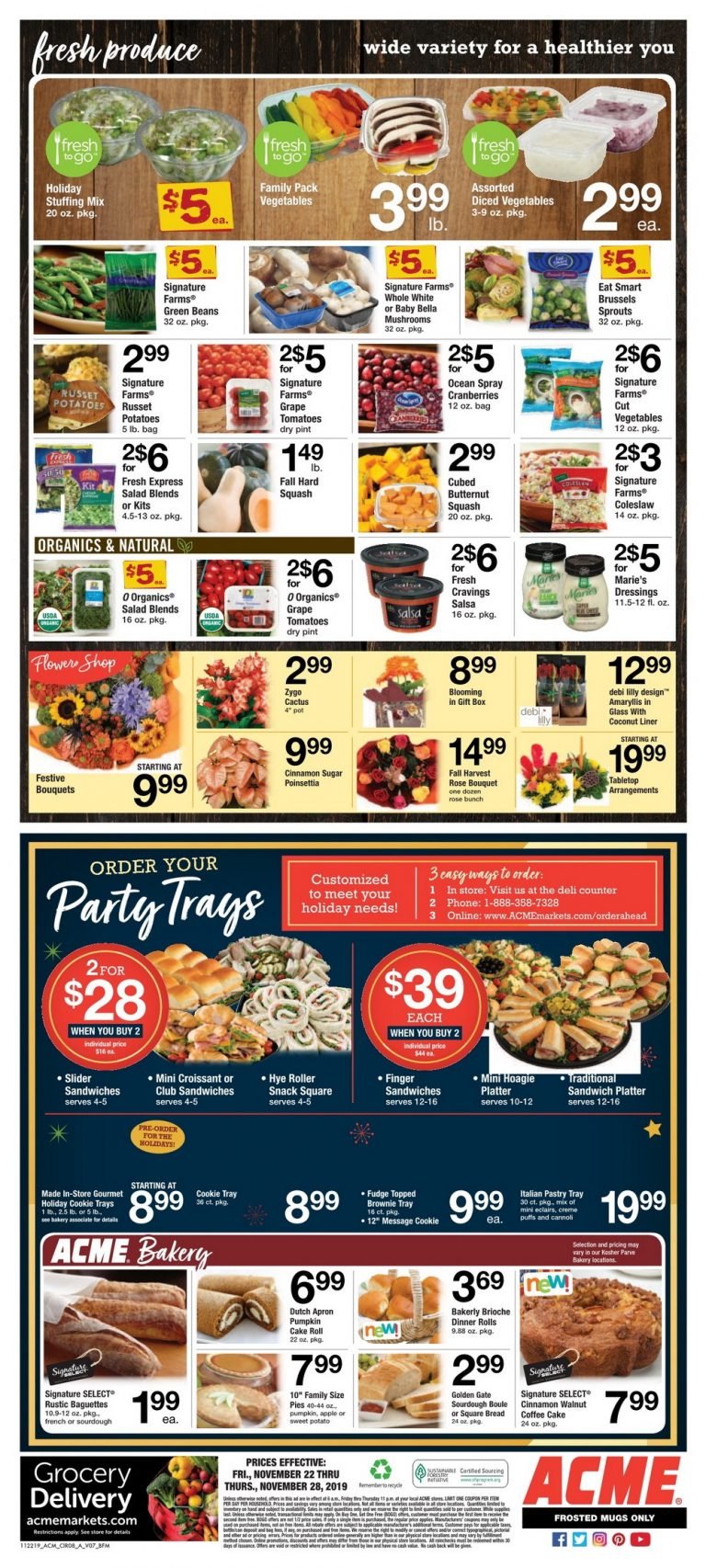 Acme Weekly Ad Nov 22 – Nov 28, 2019