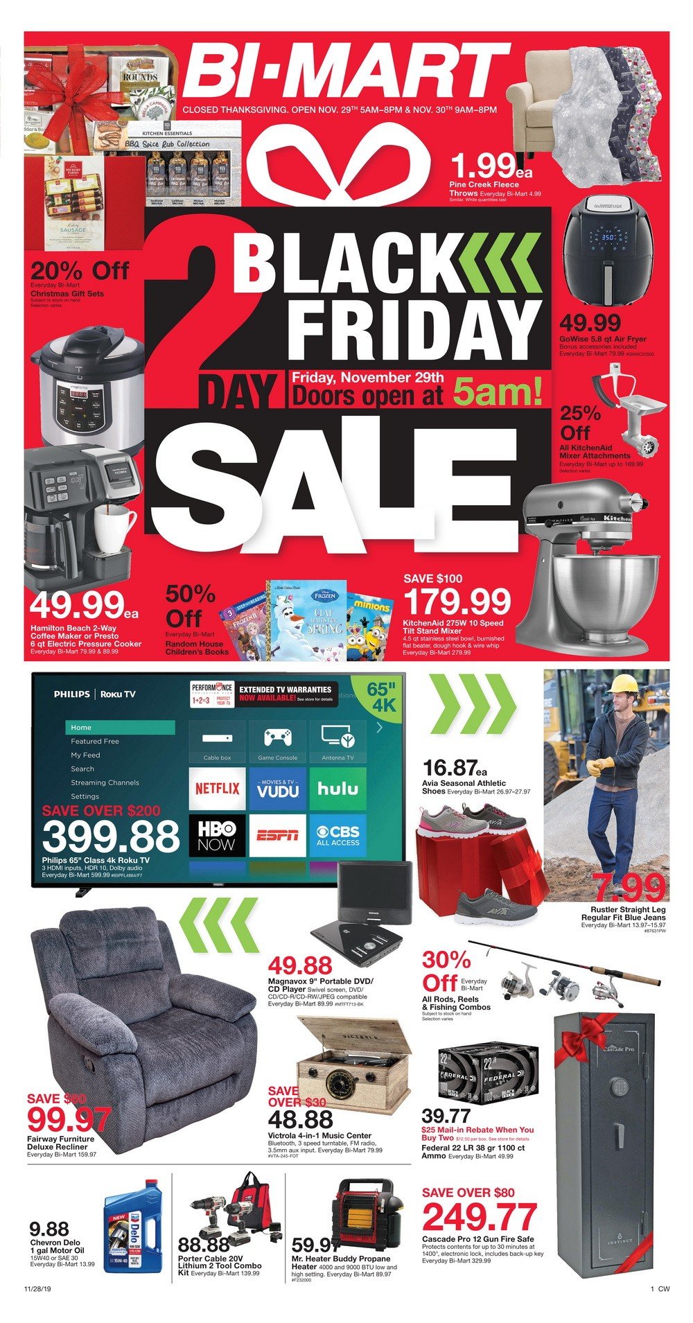 Bi Mart Black Friday Sale Nov 28 – Nov 30, 2019