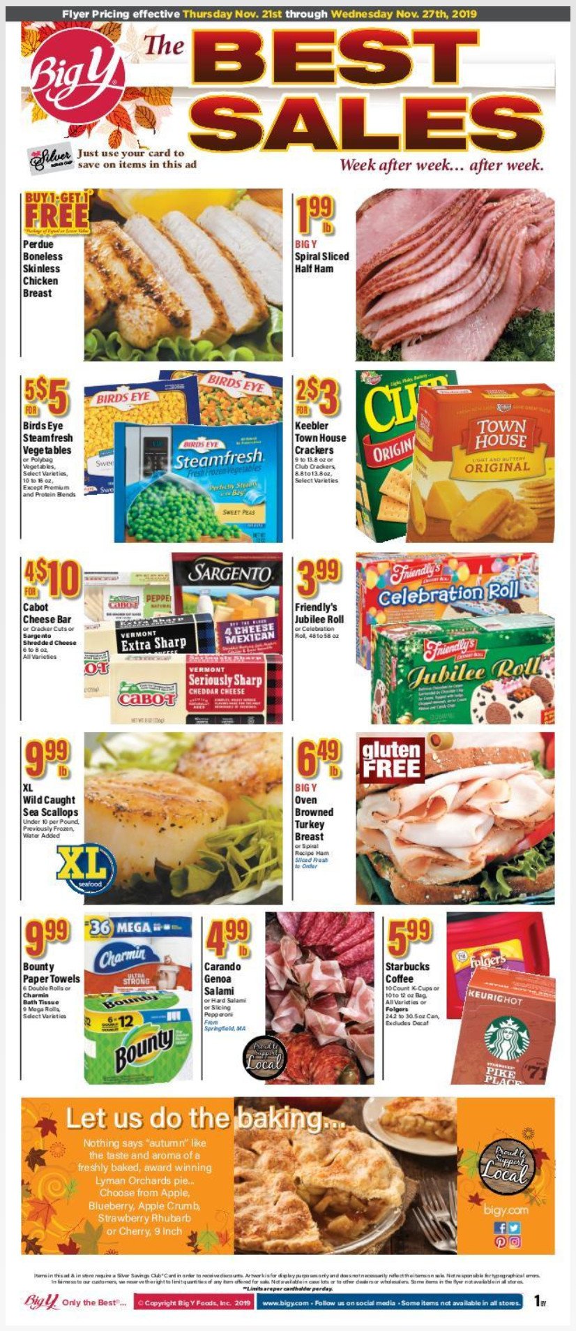 Big Y Weekly Ad Nov 21 – Nov 27, 2019