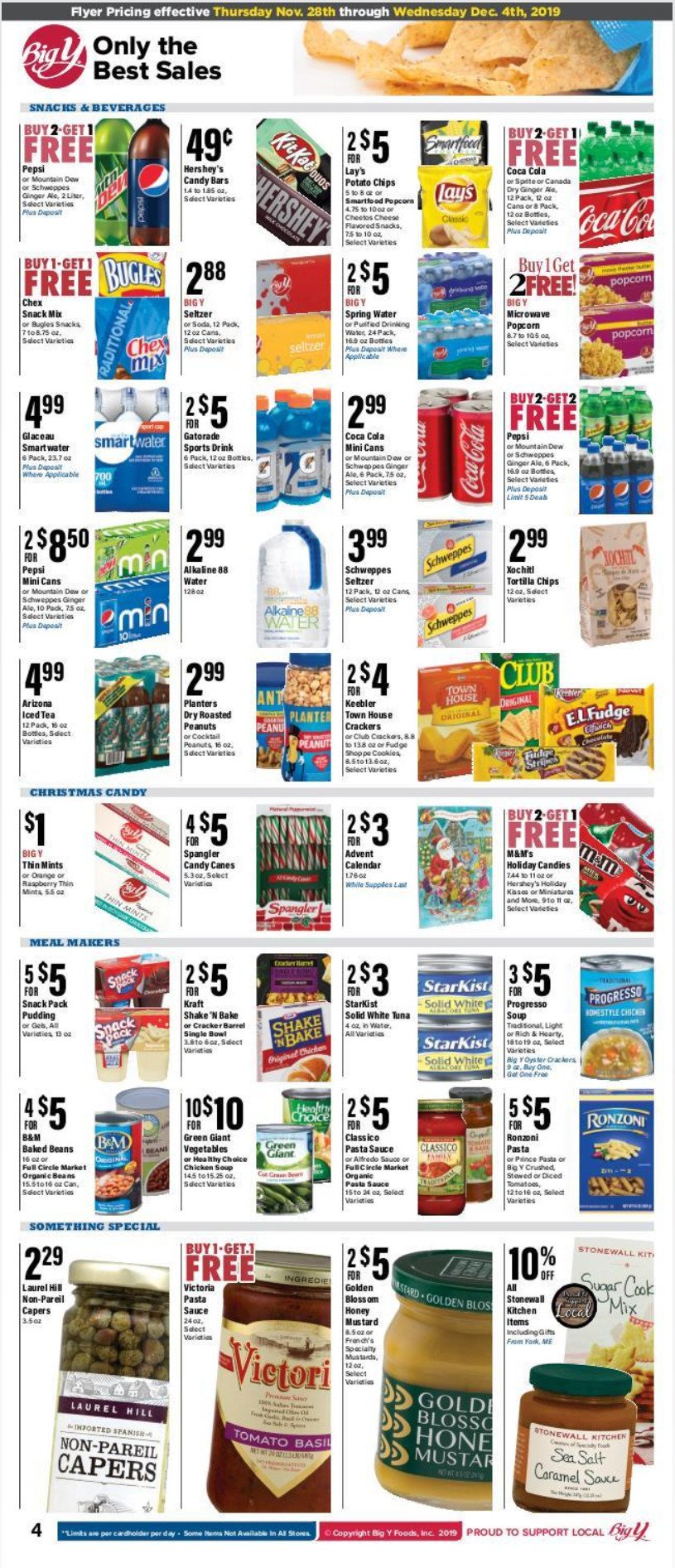 Big Y Weekly Ad Nov 28 – Dec 04, 2019