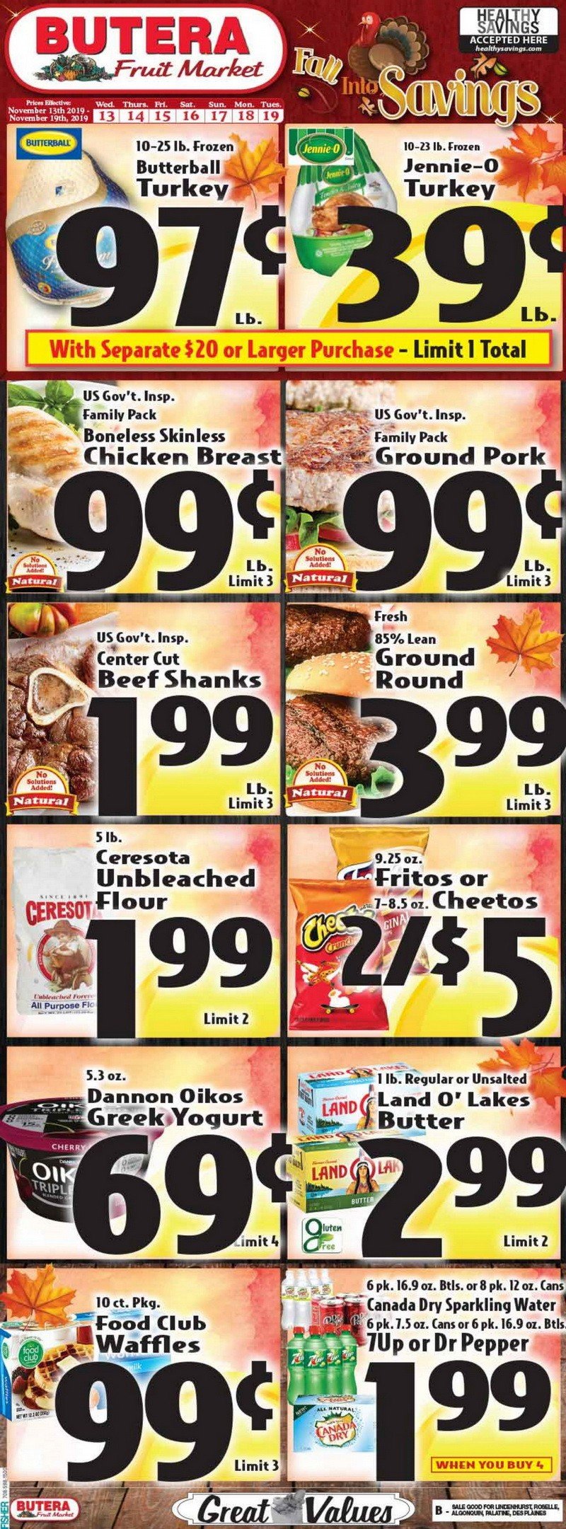 Butera Weekly Ad Nov 13 – Nov 19, 2019
