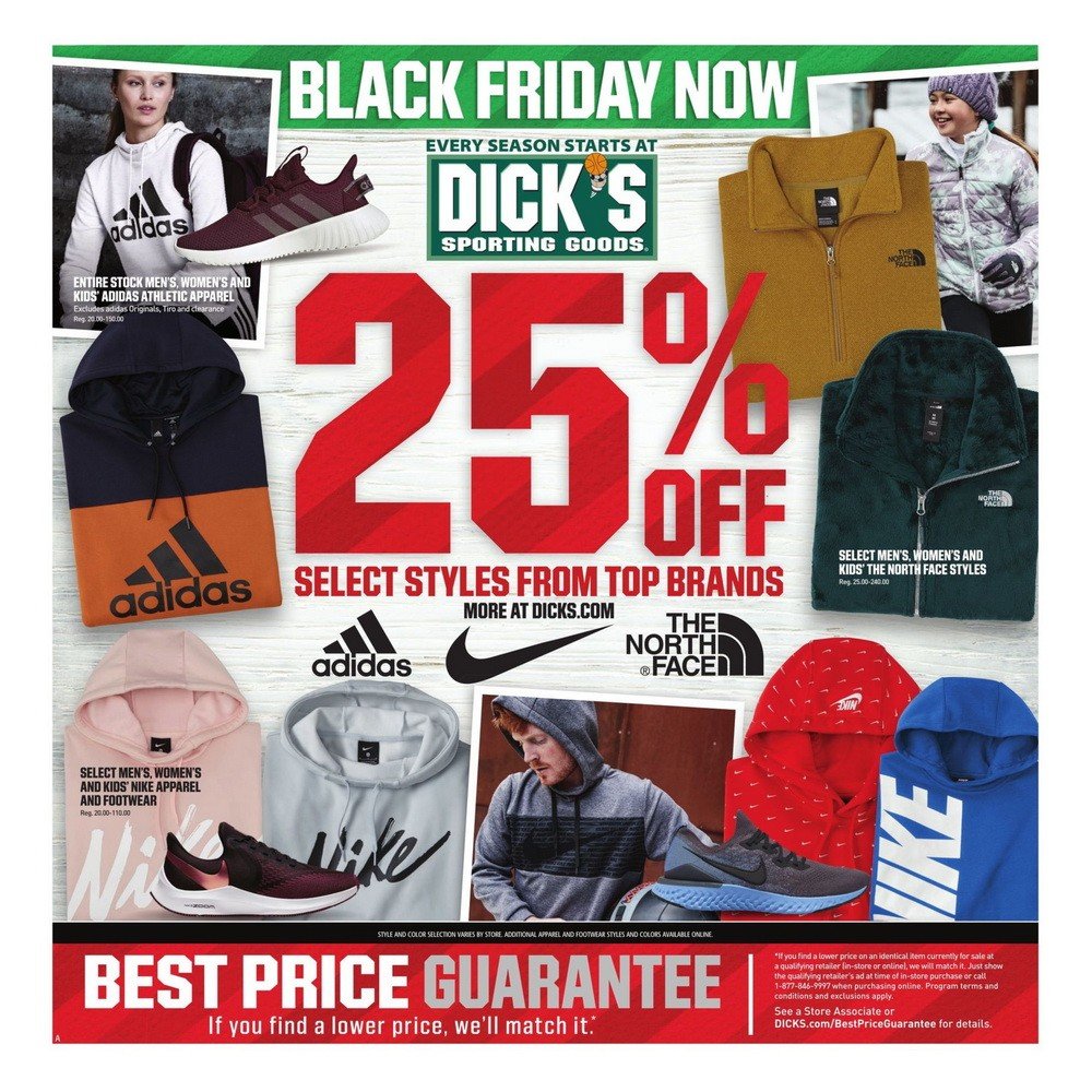 Dick's Sporting Goods Weekly Ad Nov 24 – Nov 27, 2019