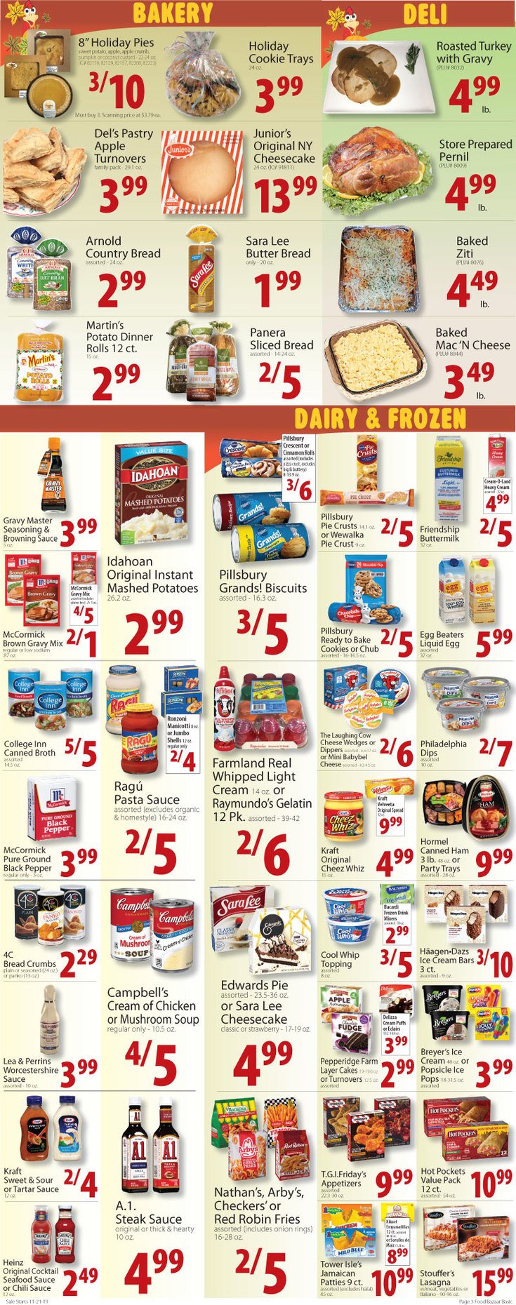 Food Bazaar Weekly Ad Nov 21 – Nov 28, 2019