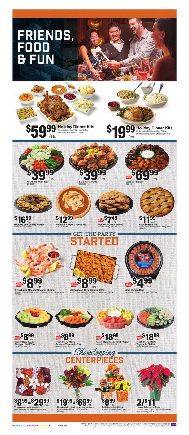 Giant Food Weekly Circular Nov 15 – Nov 21, 2019