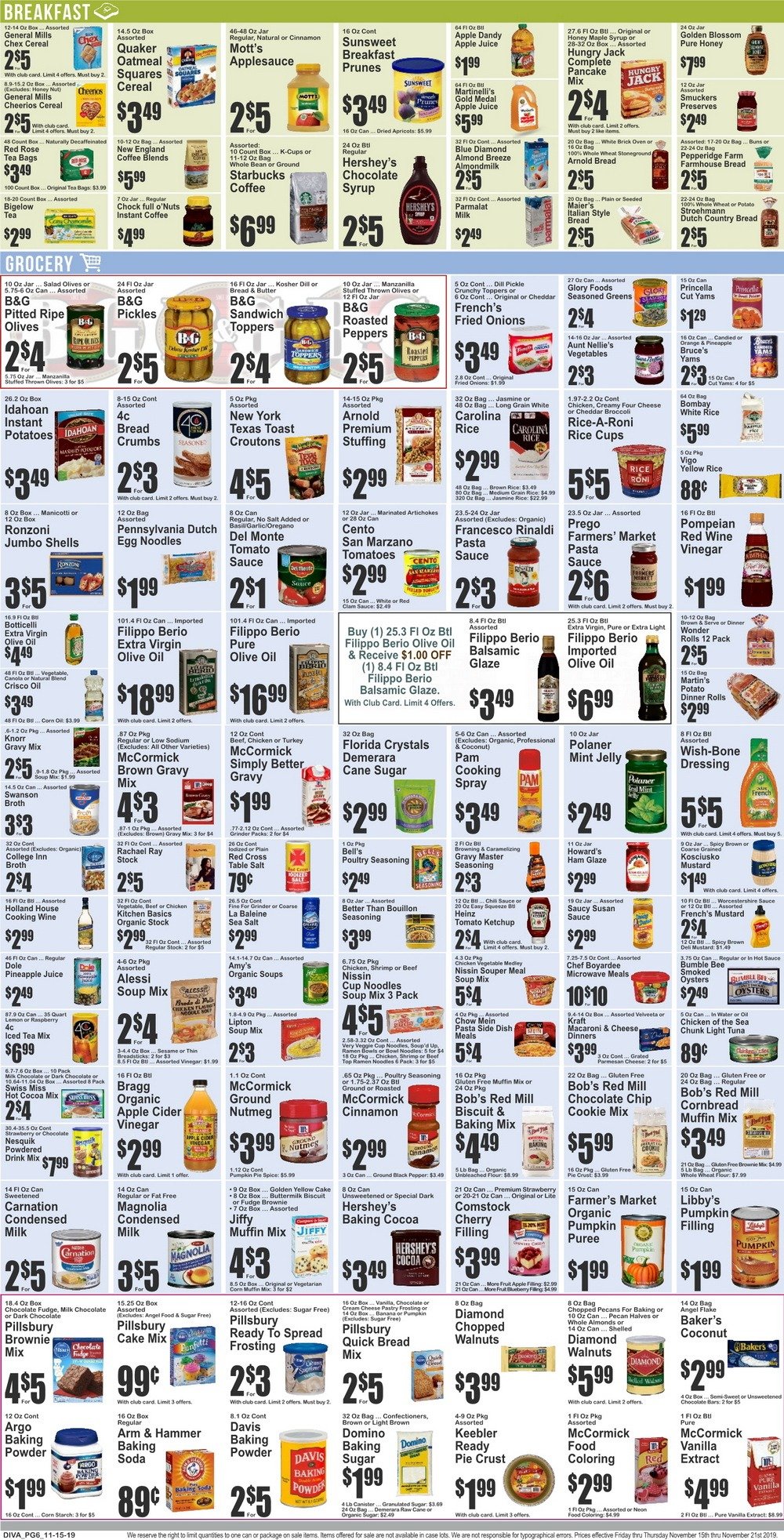 Key Food Weekly Ad Nov 15 – Nov 21, 2019