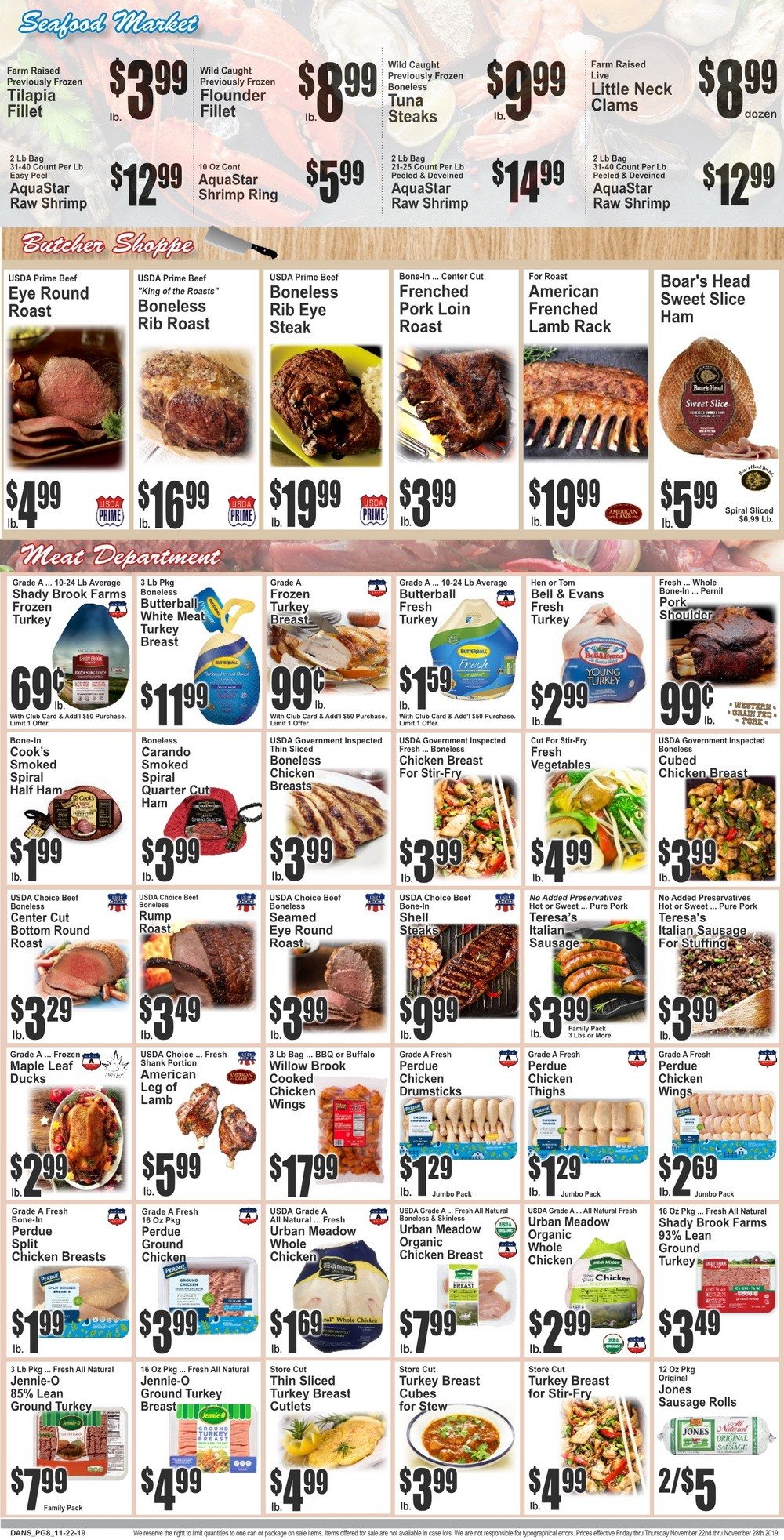 Key Food Weekly Ad Nov 22 – Nov 28, 2019