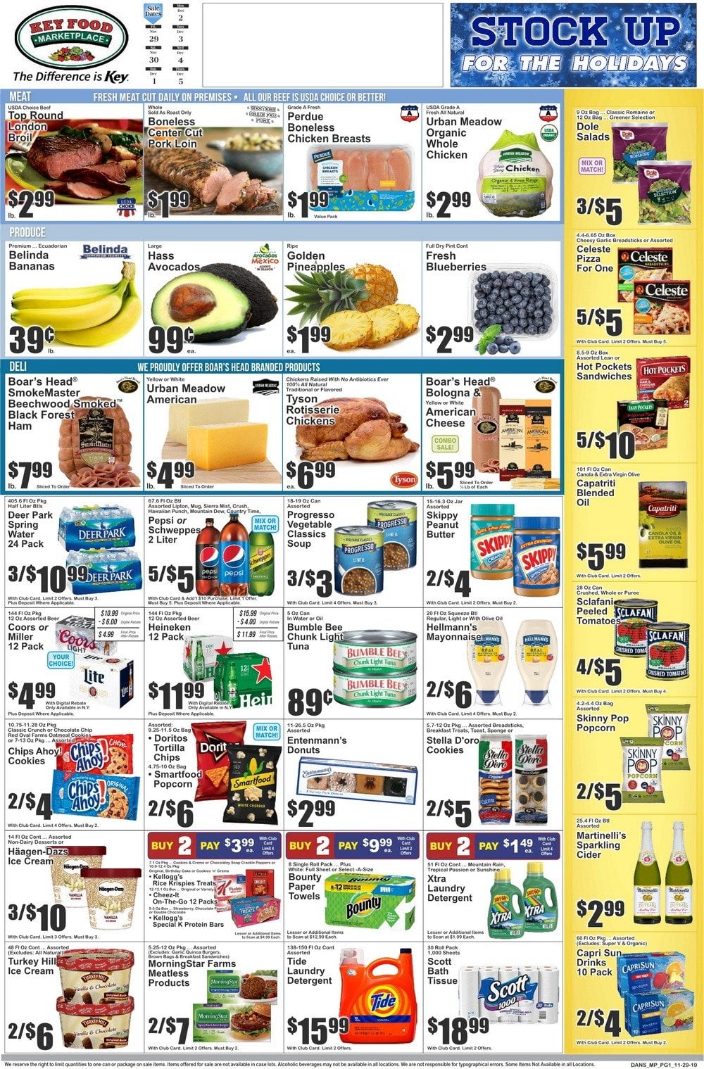 Key Food Weekly Ad Nov 29 – Dec 05, 2019