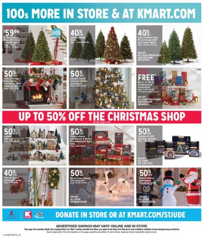 Kmart Black Friday Sale Nov 28 – Dec 01, 2019