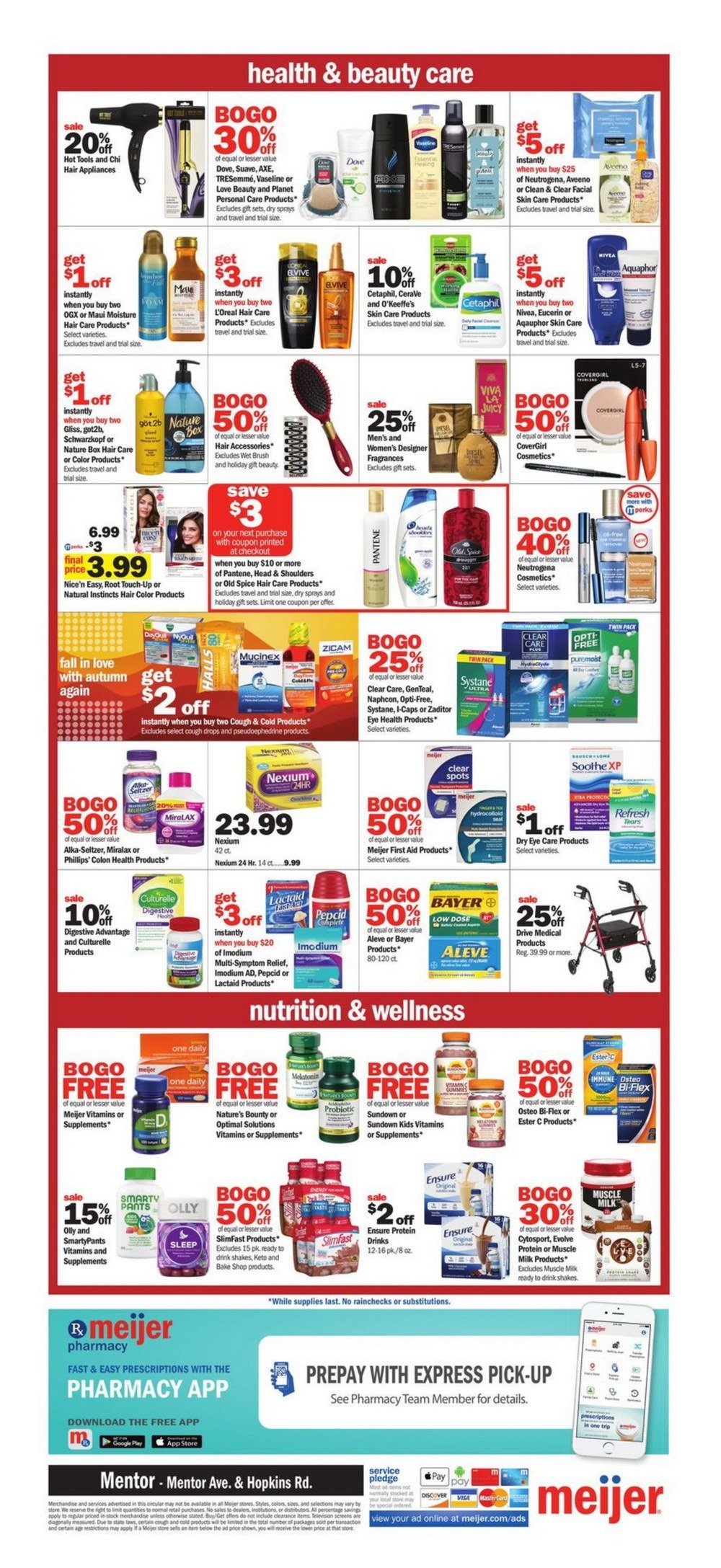 Meijer Weekly Ad Nov 10 – Nov 16, 2019