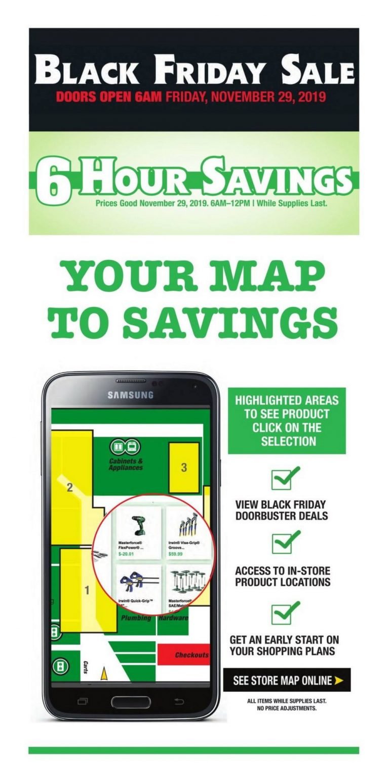 Menards Black Friday Sale Nov 29 – Nov 30, 2019